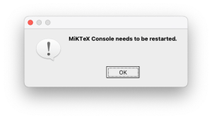MikTex – Dr. Edu