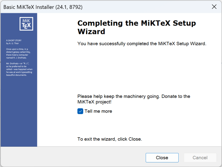 MikTex – Dr. Edu